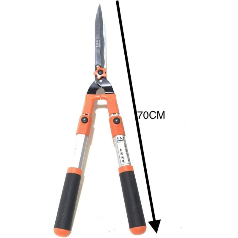 Extendable Manual Hedge Shears with Serrated Blade – Get Wise Tools