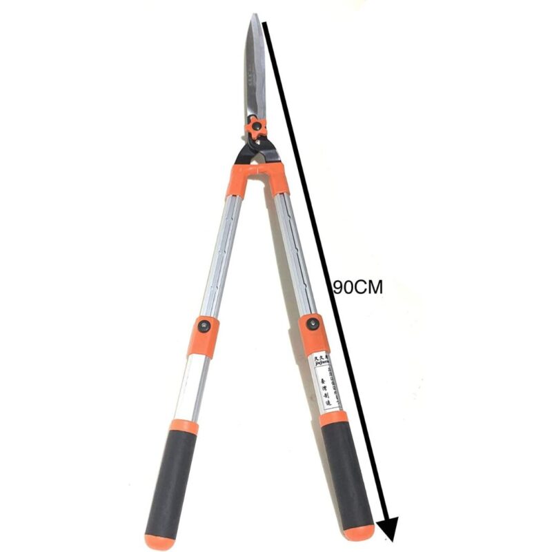 Extendable Manual Hedge Shears with Serrated Blade – Get Wise Tools