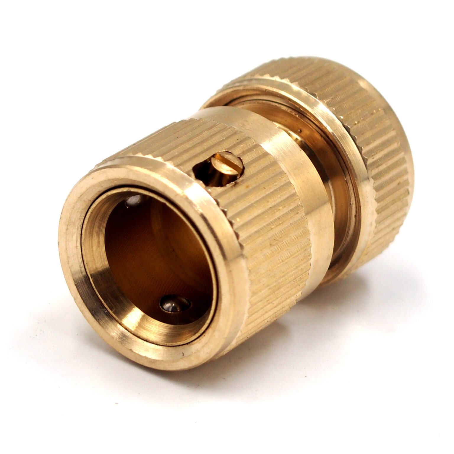 Brass 1/2 garden hose quick connector – Get Wise Tools