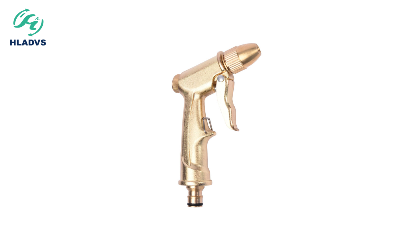 High Pressure Water Spray Gun Metal Brass Nozzle Car Garden Lawn Wash ...